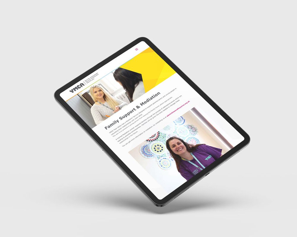 YMCA Tees Valley - Incite Website Design
